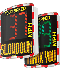 EVOLIS Vision: LED digital radar speed signs